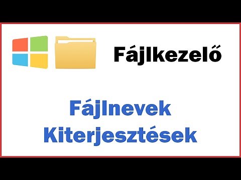 Fájlkezelő - 06. Fájlnevek, kiterjesztések