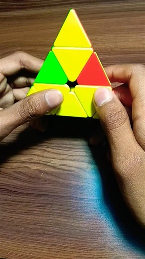 how to solve the last layer of the pyramix cube #cube #rubikscube #cube #viral #rubiks #lastlayer
