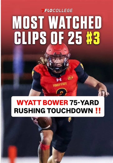 Wyatt Bauer's Incredible 75-Yard Touchdown Run