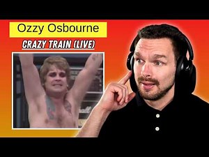 First Time Watching Ozzy Osbourne LIVE: Crazy Train (Reaction)