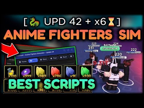 [🐉UPDATE 42] Anime Fighters Simulator Script/Hack GUI 🔥 DUPE DIVINES, AUTOFARM 🔥 AFS Script PASTEBIN