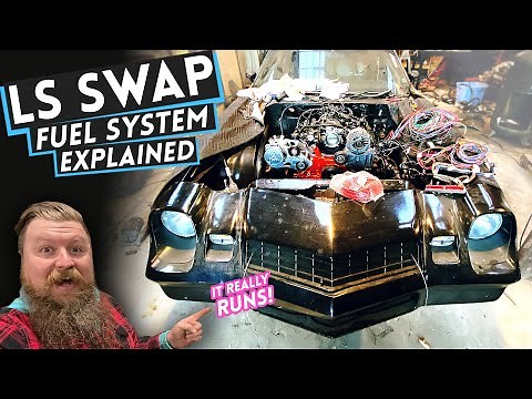 Complete RUNNING Fuel System Setup on our LS Swap Camaro
