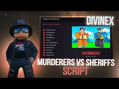 Murderers VS Sheriffs Duels Script NO KEY – Aimbot, ESP, Fly & More! ios/android/pc