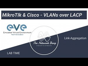 MikroTik & Cisco - VLANs over LACP