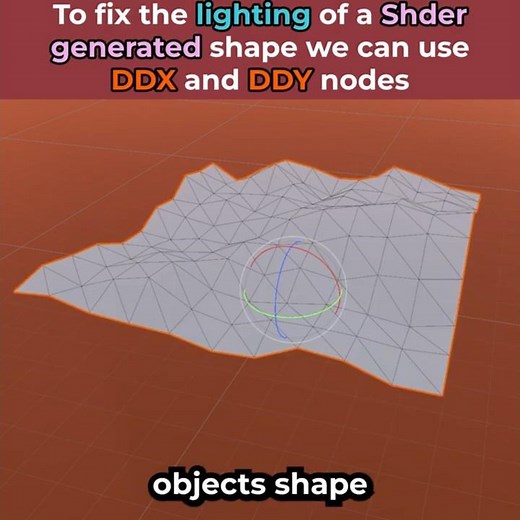 Fix Lighting for Procedural Terrain Generated in Shaders