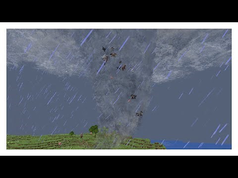 How To Summon A Tornado In Minecraft