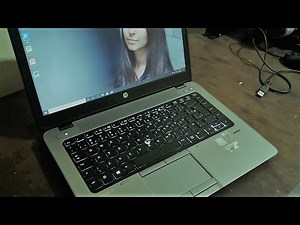 Notebook hp - 840 g1 - teclado retro iluminado - 320 gb de hd - 4 gb de ram