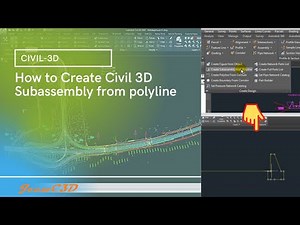 How to Create Civil 3D Subassembly from polyline