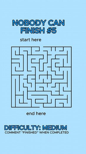 Only 1% of people can solve this maze without pausing 😤