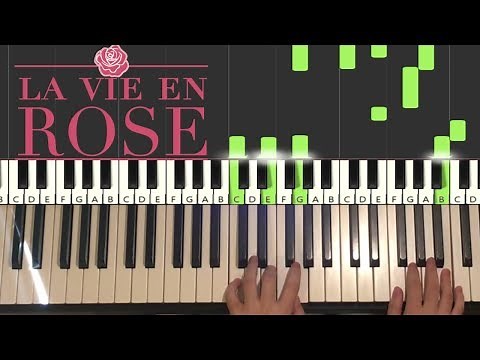 How To Play - La Vie En Rose (Piano Tutorial Lesson)