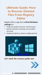 Ultimate Guide: Recover Deleted Registry Files in Windows #registry #recovery