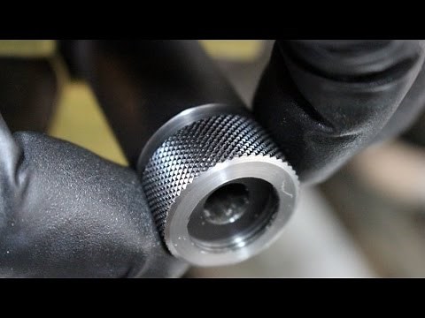 Threading a Barrel -Thread Protector Installation! Gunsmithing Remington