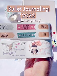 142K views · 752 reactions | Start 2022 off right with our Planner's Washi Tape Sticker Set.  A set designed for planners, journalers, and studygrammers. Let's start planning!  | The Washi Tape Shop | Facebook