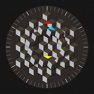 Watch square wall clock on Amazon Live