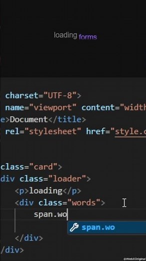 Learn how to create an amazing loading screen using simple HTML and CSS