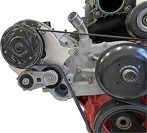 LS AC R4 Bracket, R4 A/C Air Conditioner Compressor Bracket Kit Compatible with Chevy Chevrolet GMC LS LQ LS2 LS3 LS6 Vortec Truck 1999-2013