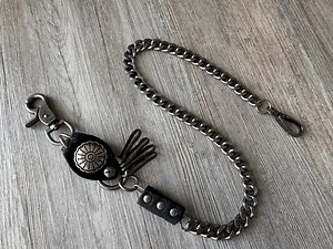 Wallet Chain Casual Pant Accessories Key Biker Chain Fashion Decorative Belt Hip Skull Metal - Etsy