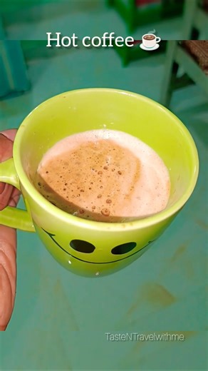 instant hot coffee recipe ☕❣️#coffee #coffeelover #coffeetime #shorts #viral #tasty #instantcoffee