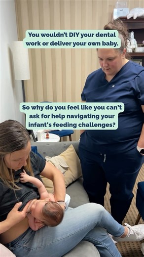 You wouldn’t hesitate to call a dentist for a toothache.⁠ ⁠ So why do we convince ourselves that struggling through feeding challenges alone somehow makes us stronger parents?⁠ ⁠ That 3am Google spiral while your nipples are cracked and bleeding? Not actually a parenting badge of honor.⁠ ⁠ That persistent worry about whether baby is getting enough? You shouldn’t have to carry that alone.⁠ ⁠ Those conflicting pieces of advice from every relative, friend, and random stranger at Target? You deserve