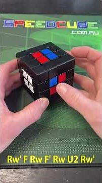 How to complete the last centers on a 4x4 speedcube with Beginners Reduction Method #shorts