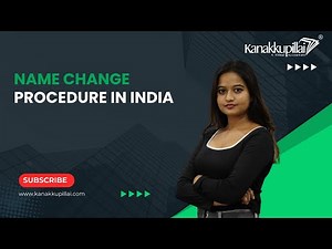 Name Change Procedure In India