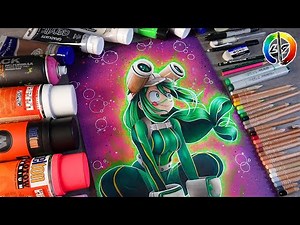 MY HERO ACADEMIA: Tsuyu! Tutorial - ich erkläre wie ich Froppy zeichne