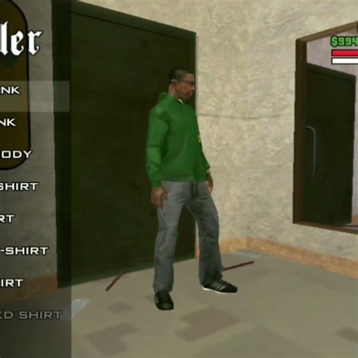 Instant Clothes Change in GTA SA | CJ Mod Showcase #gtasanandreas #gta #gtasa #shorts