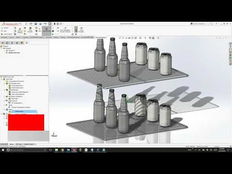 SOLIDWORKS Simulation Tips and Tricks: Cooling Beer in the Freezer - Flow