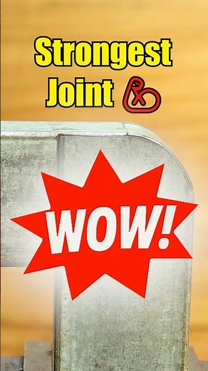 Perfect 90° Joint for Square Tubes | Easy Welding Idea 🔥#Welding #SquareTube #Metal