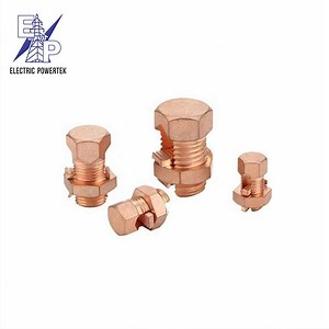 [Hot Item] Service Post Copper Split Bolt Mechanical Grounding Connector for Conductors