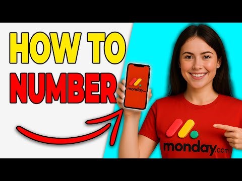 How To Create A Numbers Column In Monday.com (Numbers Setup 2025)