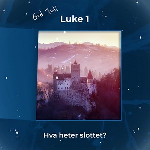 🎄 Test kunnskapene dine og bli med i vår morsomme julequiz! Hver dag legger vi ut et nytt spørsmål som gir deg sjansen til å vinne et gavekort på 500,- 🏰Dagens spørsmål: Rumenerne feirer i dag både nasjonaldag og starten på julemåneden. En dag Vlad Țepeș sikkert ville ha feiret – eller kanskje faktisk gjør, om spøkelseshistoriene stemmer og han virkelig er en udødelig vampyr… Hva heter slottet hvor denne transilvanske greven sies å ha bodd? For å delta: Følg oss på Instagram og Facebook Tagg t