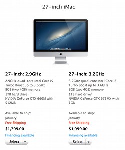 Apple says new 27-inch iMac orders will ship in January - 9to5Mac