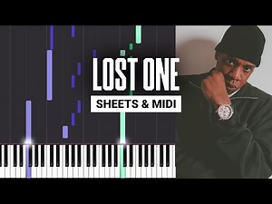 Lost One - Jay-Z - Piano Tutorial + MIDI