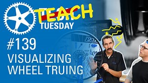 10K views · 355 reactions | Got a wobble in your wheel? Calvin shares a tip on how to visualize your wheel truing before you turn the wrench. | Park Tool | Facebook