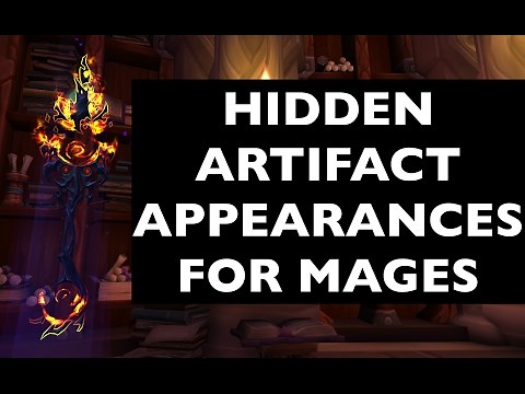 Hidden Artifact Appearances for Mages (Hidden Potential) | WoW Guide