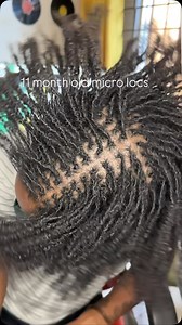 we’re so excited for our first microlocs client!! when her locs were initially installed, there was some thinning around the middle of her scalp from the trauma of combing out the initial set of locs she had- after almost four months of using ORORO and a complimenting supplement routine - the thinning has been completely reversed! book your microlocs install with us today 💕 ORORO hair and skin serum can be purchased through @hairbytess_ or @ori.rising , DM to order✨ Located in Kingston. #microl