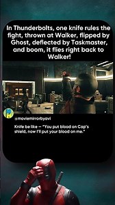 Thunderbolts Epic Knife Sequence | Ghost, Taskmaster & Walker Clash!