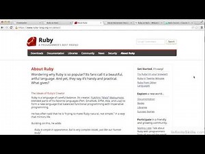 Ruby On Rails Tutorial | Brief History Of Rails