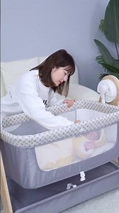 Cool Baby P1513D Electric Baby Swing Cradle | Remote Control, Music & Side Opening | 0-9 Months