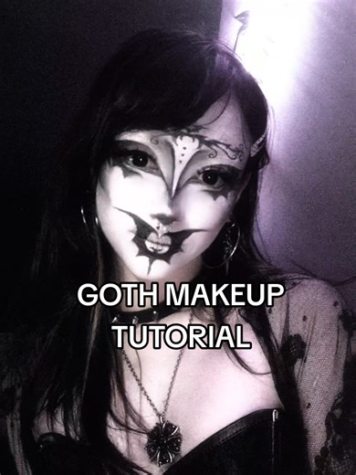 Goth Makeup Tutorial: Create Bat Lips and More