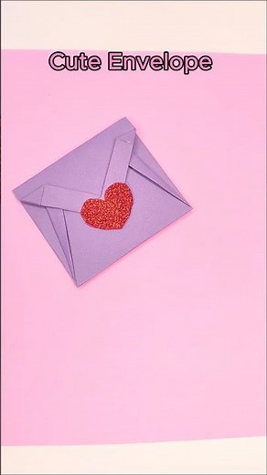 Cute DIY Envelope | Unique Handmade Paper Envelope | Easy Craft Idea