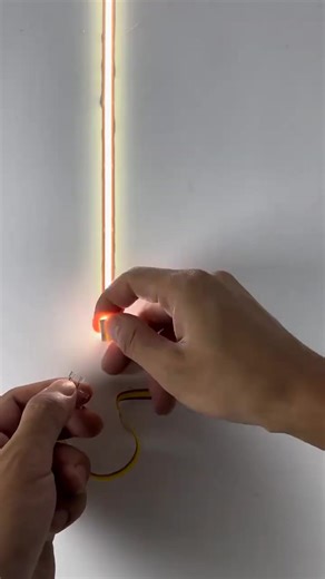 4.1K views | led light strip nowelding cob light strip #electrical #diy #diyprojects #diycrafts #fbreelsfypシviralシ | Anastasie Racicotery | Facebook