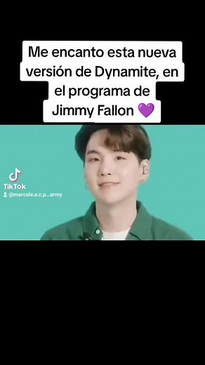 Excelente gracias Jimmy Fallon #bts #btsarmy #armybts #dynamite #jimmyfallon #bangtan #ot7