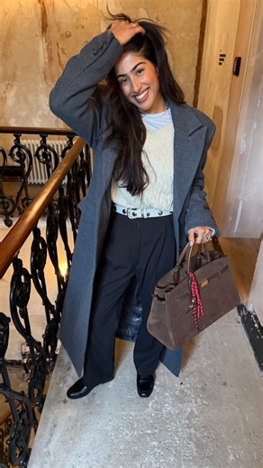 #LTKeurope on Instagram: "A lesson in corporate chic from Saroop. Fashion writer at @sheerluxe and founder of @vinyl_grounds, Saroop shares how to elevate workwear with statement pieces and effortless styling. Comment SHOP to receive the LTK link in your inbox 🔗 🏷️ corporate chic, workwear style, office outfits, Saroop, creator fashion, elevated workwear"