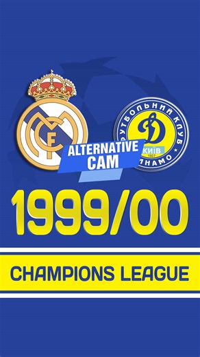 Real Madrid vs Dynamo Kyiv UCL 99/00 Highlights