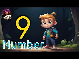 Fun Facts about Number 9 for kids with Luna