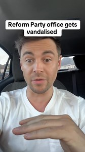 Some graffiti has appeared on the Reform UK office in Caerphilly. Following a by election last week which Reform lost someone has written “now you can fuck off home”. Reform had made immigration a key issue in by election. These pictures are the copyright of Matthew Horwood. | Will Hayward