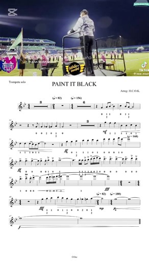 Paint It Black: A Unique Trompeta Solo Performance