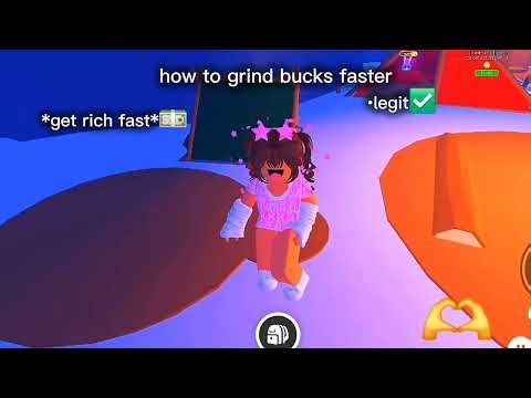 How to grind bucks faster in Adopt me!👑🫶. Legit✅